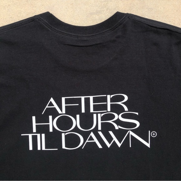 XO | Shirts | 222 The Weeknd After Hours Til Dawn Concert Tour Xo Black ...